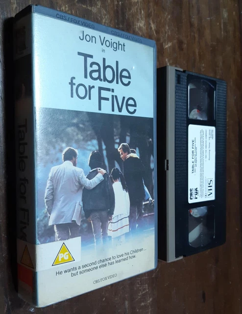VHS {VHS}TABLE FOR Five [VHS] Jon Voight (Actor), Richard Crenna (Actor ...