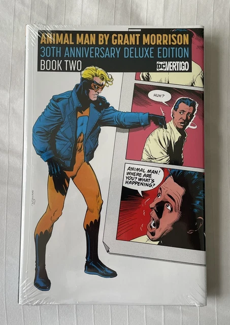 ANIMAL MAN BY Grant Morrison 30th Anniversary Deluxe Edition Book 2 ...