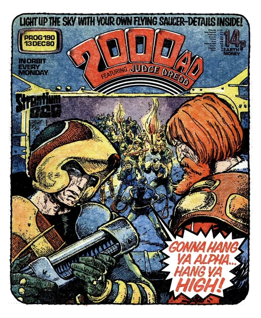 2000AD PROG 190-193 Strontium Doc Quince Case All 4 Comic Books 13 12 ...