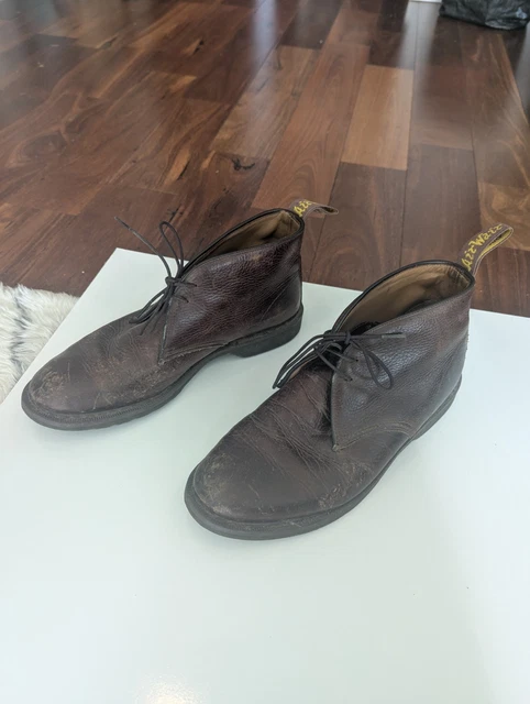 DR MARTENS SAWYER Leather Chukka Boots Brown - US 11 - AW501 $81.00 ...