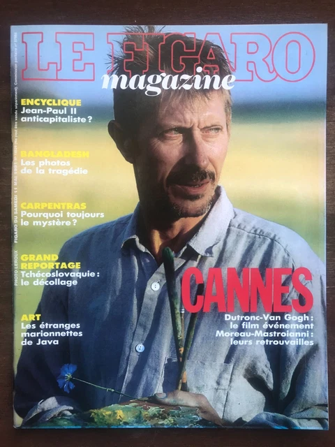 LE FIGARO MAGAZINE Jacques Dutronc Cannes 91 Fabrice Santoro Vaclav ...