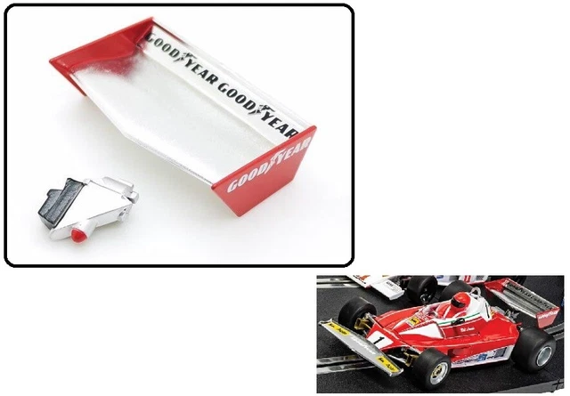 SCALEXTRIC SPARES W11482 Rear Wing Spoiler For Ferrari 312T T2 Niki ...