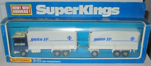 MATCHBOX SUPERKINGS K-21 Ford Transcontinental 'Santa - Fe' £64.95 ...