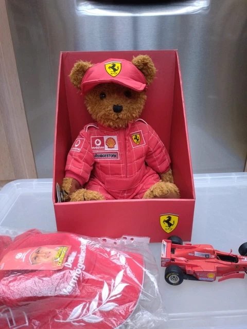 OFFICIAL FERRARI F1 Team Motorsport Teddy Bear in Bridgestone Overalls ...