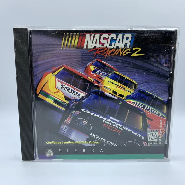 NASCAR RACING 2 PC CD-ROM Game Windows 95 - 1996 Sierra $6.99 - PicClick