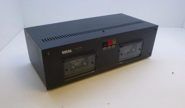 NEAL 6000 SERIES Double Cassette Tape Interview Recorder - 6223 £20.00 ...
