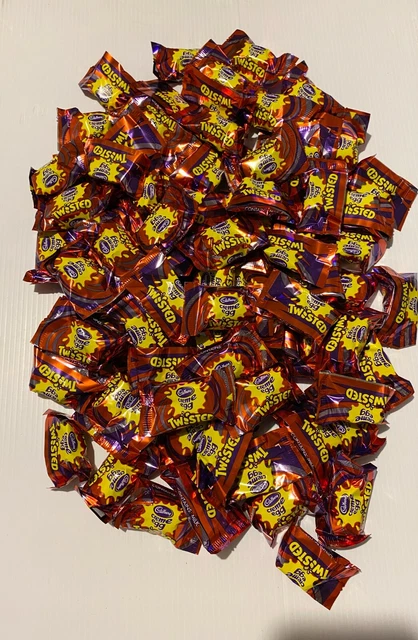 CADBURY CHOCOLATE HEROES X100 Twisted Creme Egg Bite Size 1ST CLASS ...