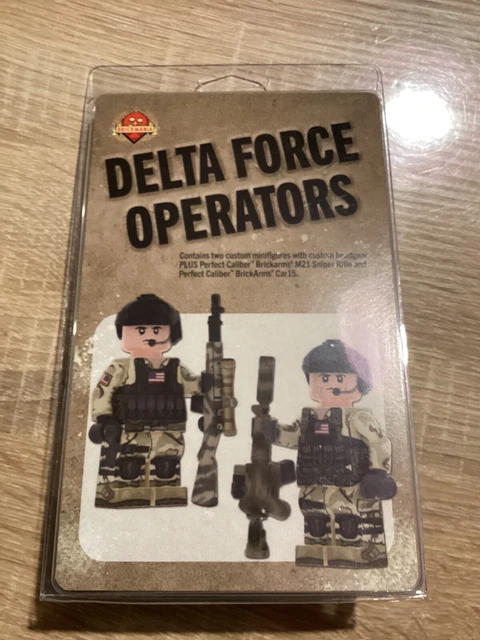 LEGO BRICKMANIA CUSTOM Minifigure Delta Force Operators BMF650 EUR 90 ...