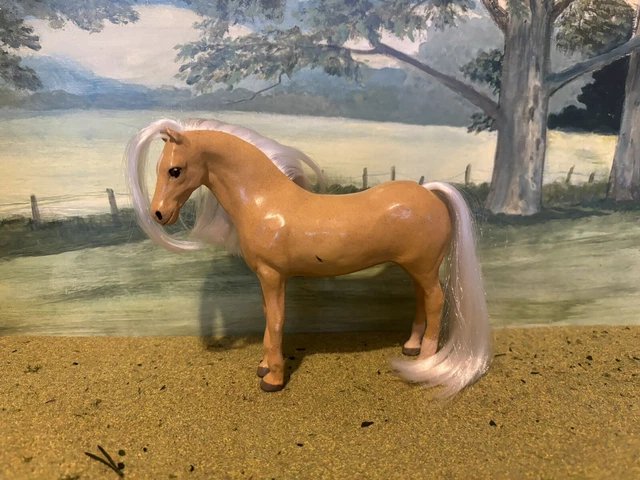 VINTAGE JULIP MODEL Horse Toy Pony. Palomino Arab Champion 1990’s £95. ...