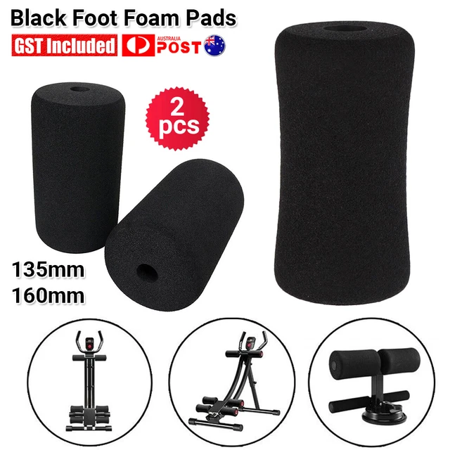 BLACK FOOT FOAM Pads Rollers Replacement, For Leg Extension For Weight ...