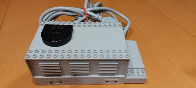 LEGO 7864 EISENBAHN 4,5V 12 Volt Universal Trafo 1980-85 7850, 7855 ...