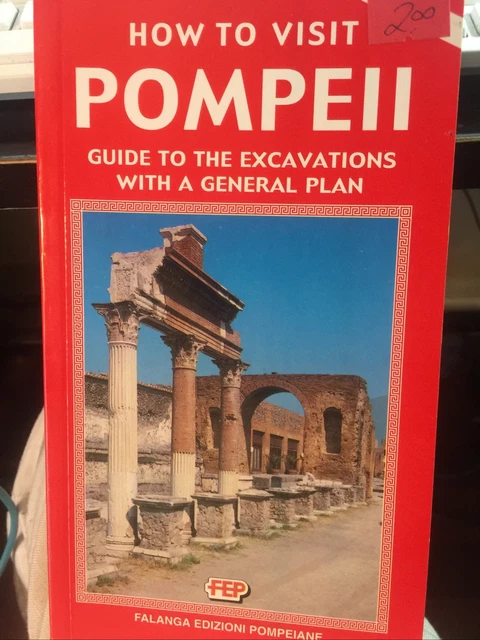 HOW TO VISIT Pompeii : Guide to the Excavations with a General Plan £10 ...