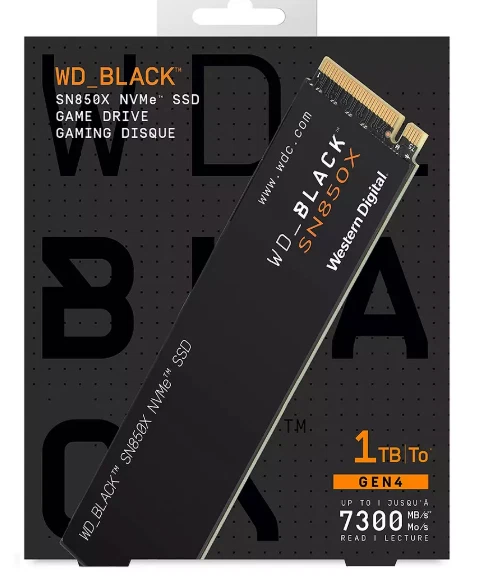 WD_BLACK SN850X NVME SSD 1TB GEN4 SSD £54.76 - PicClick UK