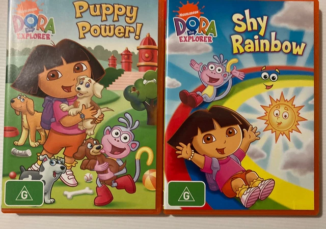 DORA THE EXPLORER Puppy Power And Sky Rainbow 2x DVDs $18.99 - PicClick AU