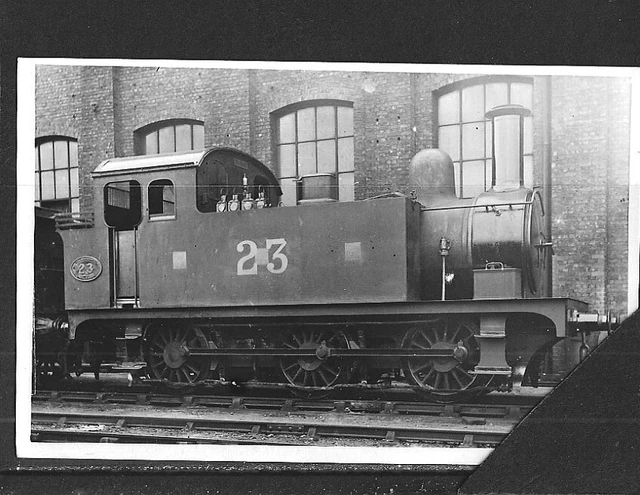 GREAT EASTERN RAILWAY - T18 Class 0-6-0T No. 23 - Vintage Image ...