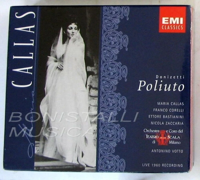 DONIZETTI: POLIUTO MARIA Callas 1997 CD Top-quality Free UK shipping £4 ...
