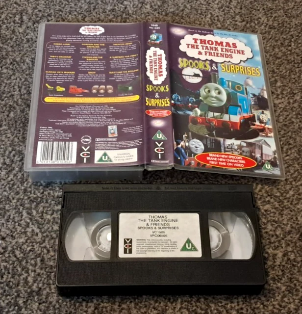 THOMAS THE TANK Engine & Friends Spooks & Surprises Pal Vhs Video Kids ...