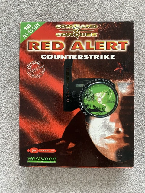 COMMAND & CONQUER: Red Alert Counterstrike Big Box - Jeu CD PC EUR 23 ...