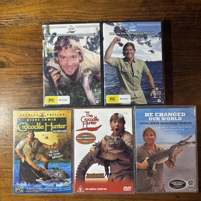 THE CROCODILE HUNTER DVD Bulk Lot $44.95 - PicClick AU
