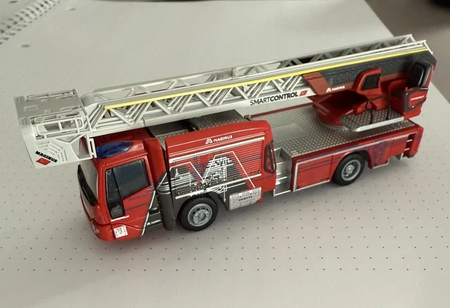 FEUERWEHR RIETZE MAGIRUS M32-AS SmartControl N.B. Drehleiter ...