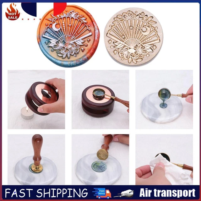 R# 25MM STAMP Copper Head 3D Relief Round-shape Copper Head for Wedding ...