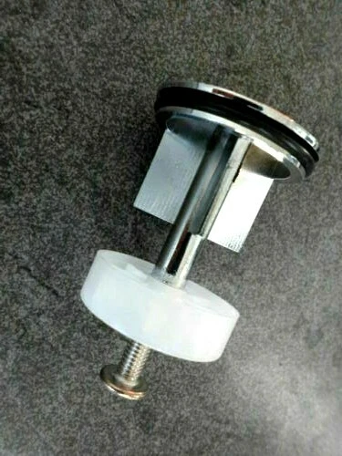 VERSCHLUSS-STOPFEN STÖPSEL CHROM f. Ablaufgarnitur Abfluß Waschbecken ...