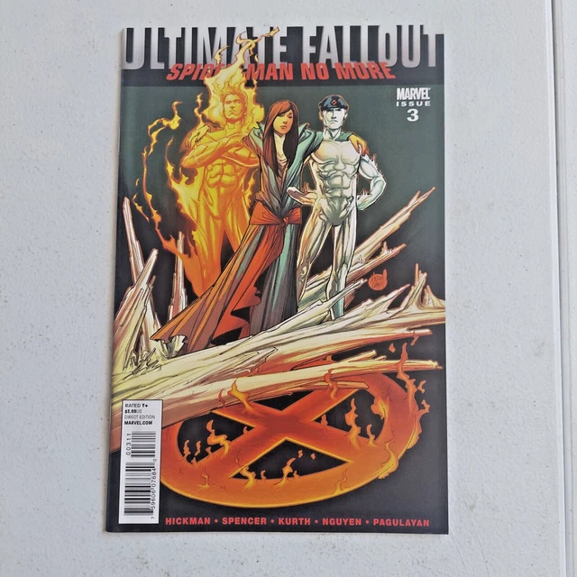 ULTIMATE FALLOUT #3 Spider-Man No More Miles Moralas Cameo Marvel 2011 ...