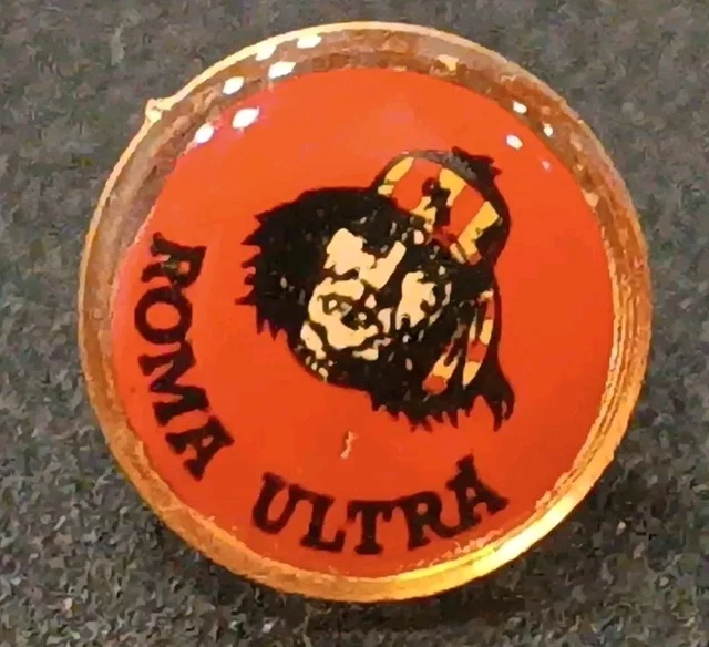 SPILLA PINS DISTINTIVO Stemma Simbolo Badge Logo Crest Club Roma Ultrà ...