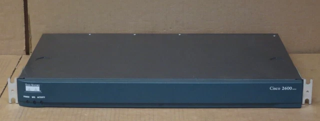 CISCO 2611 10/100MBPS Fast Ethernet Modular 1U Wired Network Rackmount ...