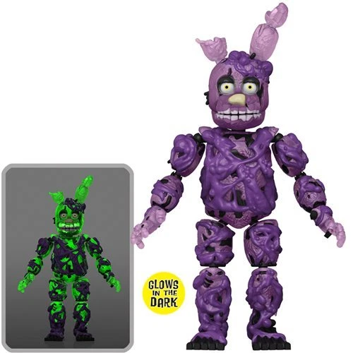 FIVE NIGHT'S AT Freddy's Toxic Springtrap in the Dark Action Figure £16 ...