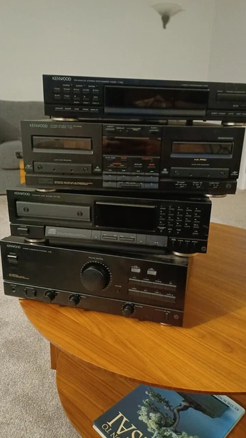 KENWOOD HIFI 5 pieces Stack system separates A-83 X-83 T-93L DP-730 £ ...