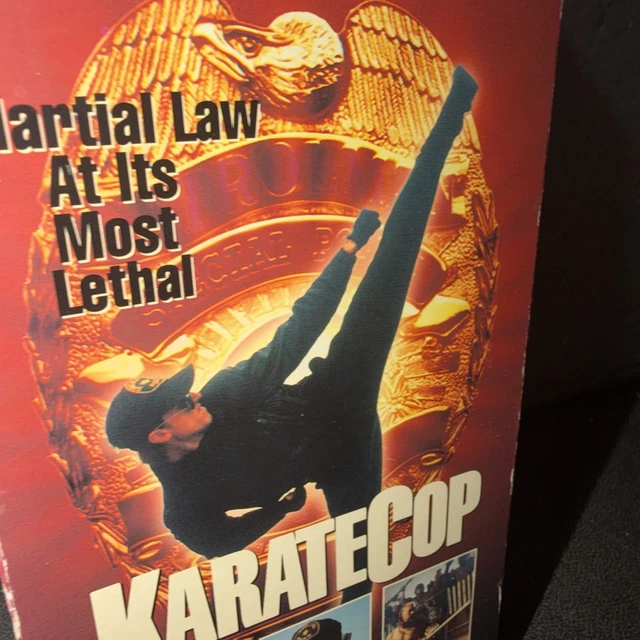 KARATE COP VHS Ron Marchini David Carradine Tested £17.55 - PicClick UK