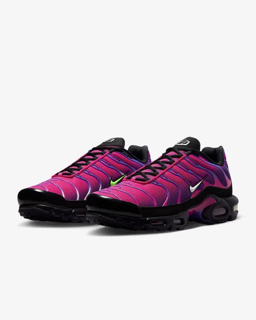 NIKE AIR MAX Plus TN Fireberry White Black Purple - UK 10.5 - Brand New ...