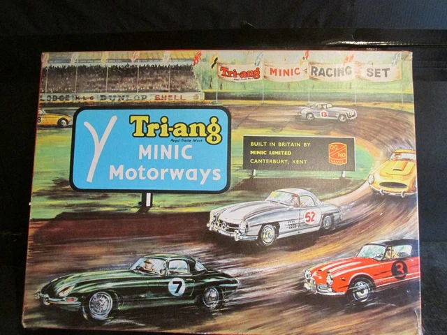 TRI- ANG MINIC Motorways M1522 Racing Set £130.00 - PicClick UK