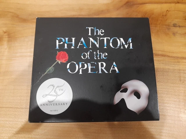 THE PHANTOM OF the Opera Original Cast Recording 25 Year Anniversary ...