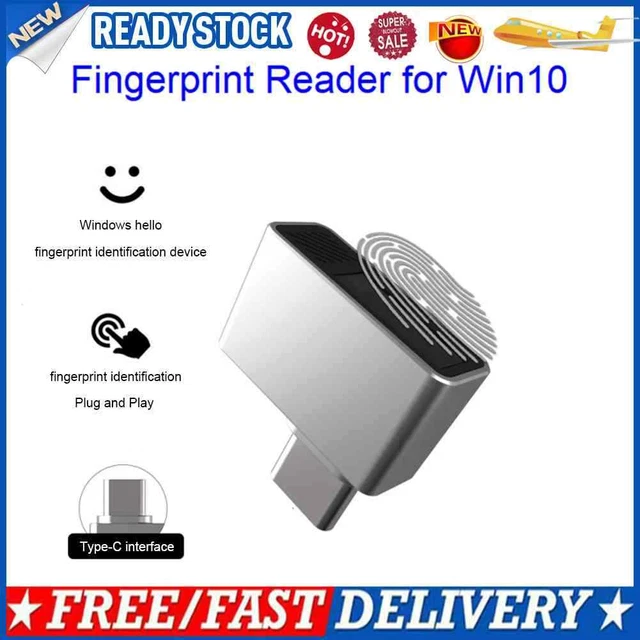 TYPE-C BIOMETRIC SCANNER Laptop PC Fingerprint Unlock Module for ...