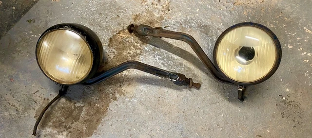 FORDSON E27N TRACTOR Headlights £450.00 - PicClick UK