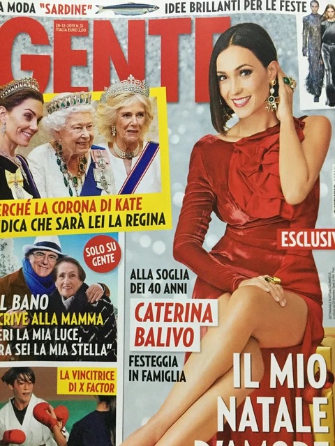 GENTE 2019 51.CATERINA Balivo,Kate Moss,Patty Pravo,Elodie di Patrizi ...