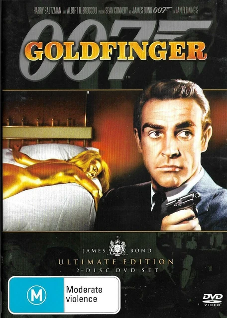 GOLDFINGER DVD JAMES BOND 007 Sean Connery 2-DISC Ultimate Edition BRAND NEW R4 $25.73 - PicClick AU