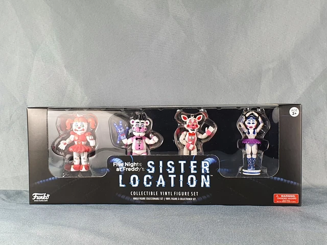 SISTER LOCATION FUNKO Collectible Vinyl Figure Set 4-Pack Five Nights ...
