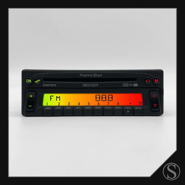 BECKER TRAFFIC STAR BE2238 Radio Pour Mercedes W124 W140 R129 SL ...