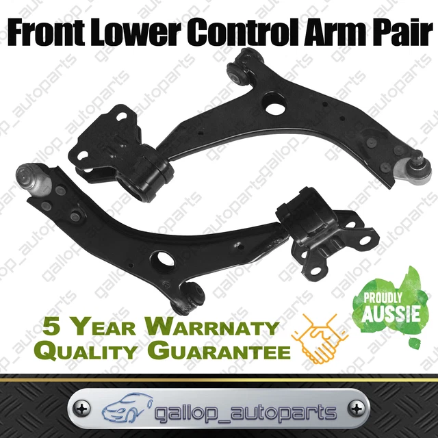 PAIR FRONT LOWER Control Arm for Ford Focus LZ LW Sedan Hatchback FWD ...