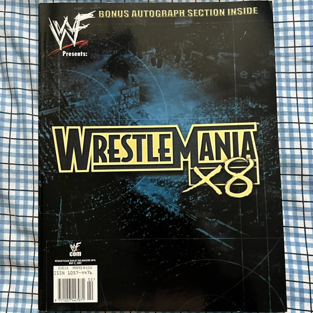 WWF WRESTLEMANIA X8 18 Collector's Edition Magazine 2002 WWE £20.39 ...