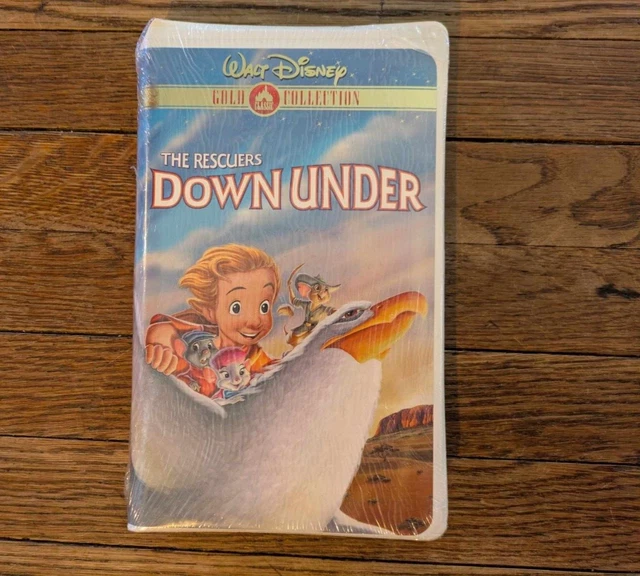 THE RESCUERS DOWN Under (VHS, 2000, Gold Collection Edition) Walt ...