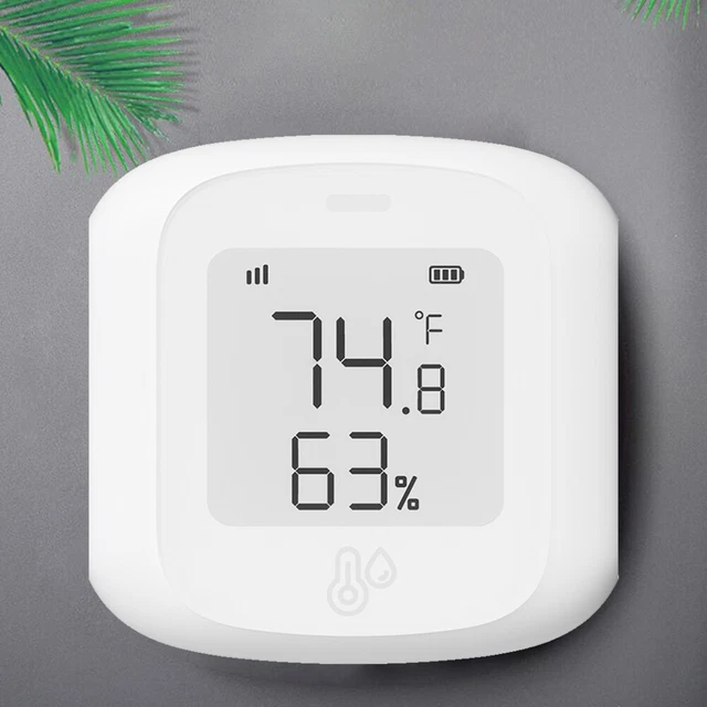 Digital Zigbee Smart Wifi Accurate Hygrometer Temp Meter Lcd Display