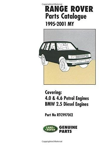 RANGE ROVER P38 PARTS LIST CATALOGUE VOGUE SE HSE DSE TD Owners Manual ...