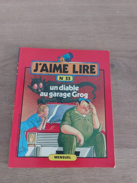 RARE ANCIEN J’AIME LIRE N 55 - Un Diable Au Garage Grog EUR 7,90 ...