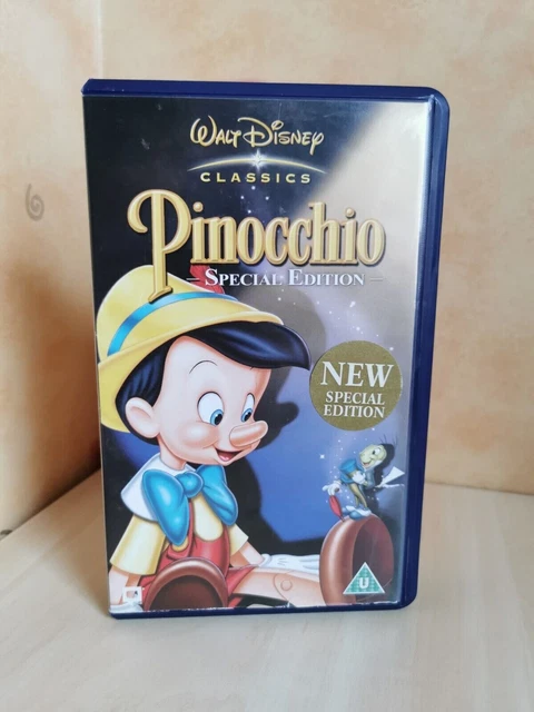 PINOCCHIO DIGITAL SPECIAL Edition WALT DISNEY UK PAL VHS VIDEO 2003 Dick Jones £4.98 - PicClick UK