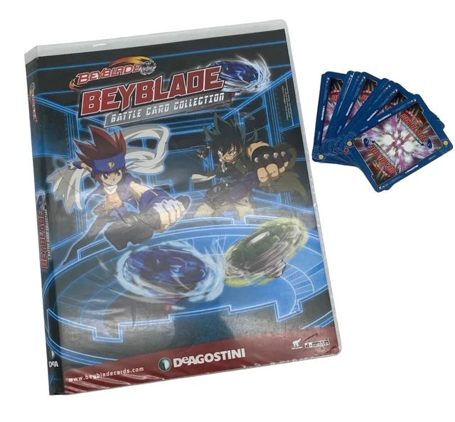BEYBLADE BATTLE CARD Collection dossier de collection incomplet ...