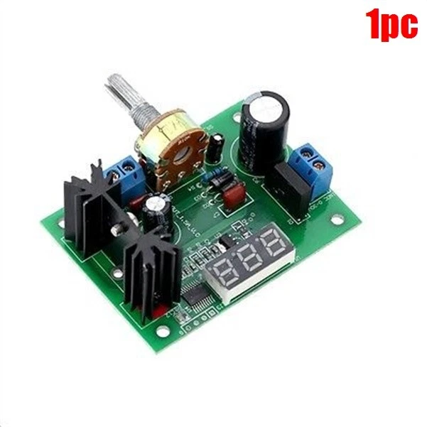 LM317 STEP DOWN Power Supply Module +Led Voltmeter Adjustable Voltage ...
